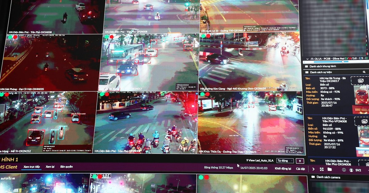 Cục CSGT: Dùng camera AI giám sát giao thông như cảnh sát tuần tra
