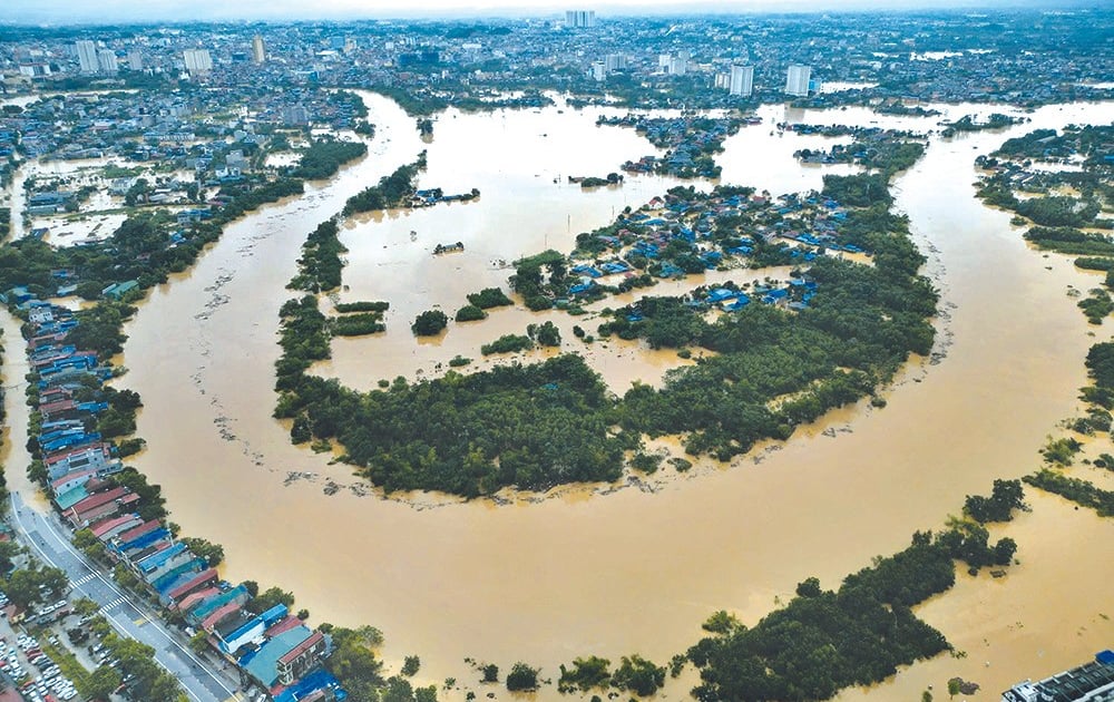 Lũ đặc biệt lớn, Thái Nguyên đối mặt đỉnh lũ vượt kỷ lục 2024