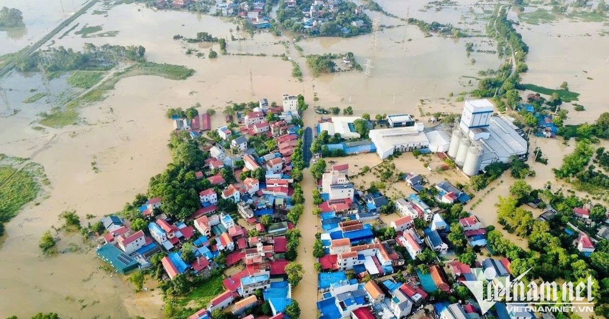 Gần 10 nghìn dân Hà Nội bị cô lập do lũ sông Cầu dâng cao: Cấm đường ...