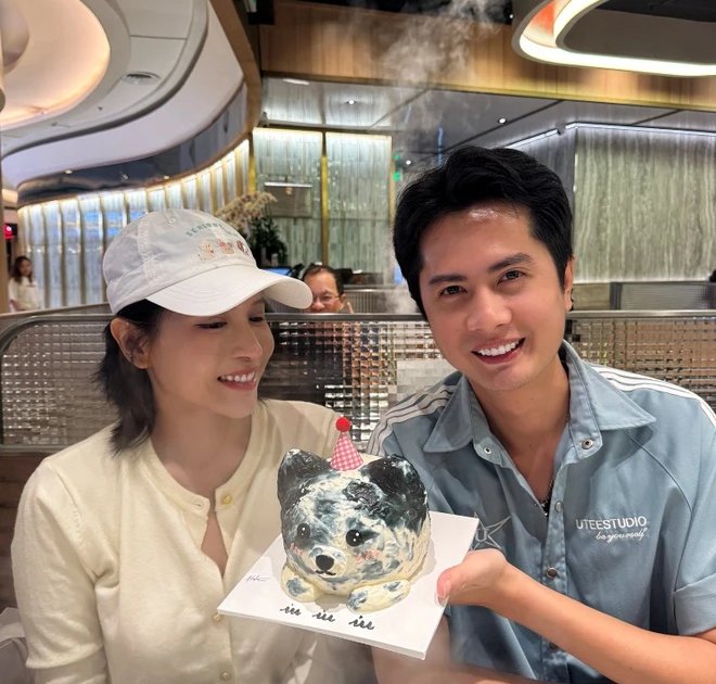 Huỳnh Phương đón sinh nhật riêng tư bên Khả Như