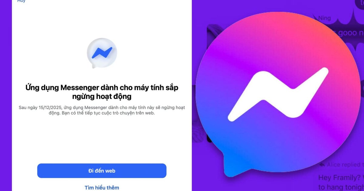 Facebook Messenger trên máy tính chính thức ngừng hoạt động từ hôm nay