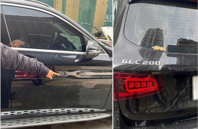 Gia đình đập gương, cào xước Mercedes GLC200 ở Hà Nội lộ diện, nói gì ...