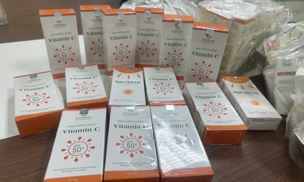 Bắt tạm giam Giám đốc Công ty ATHENA Việt Nam vì sản xuất hàng nghìn mỹ ...